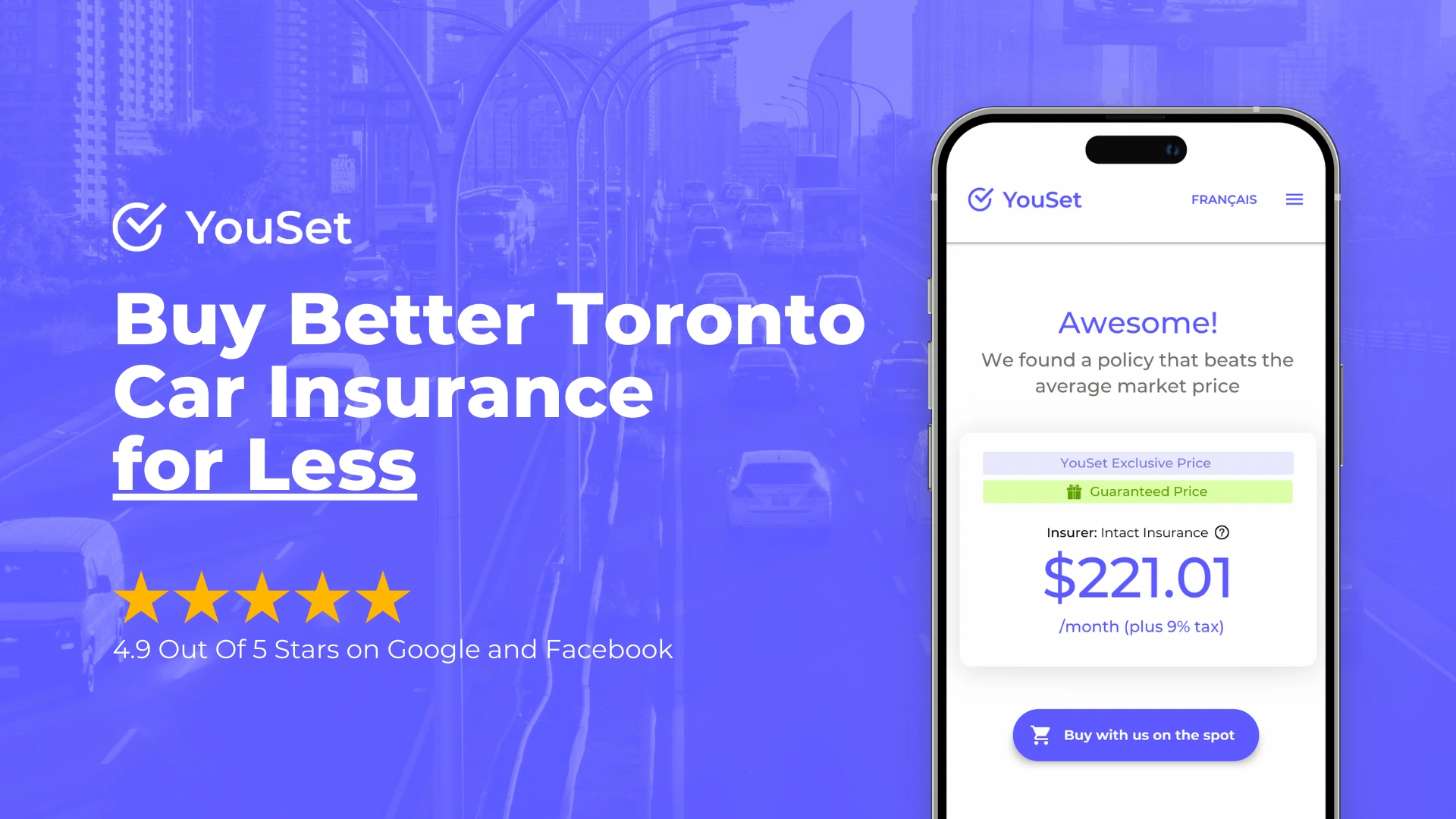 Toronto Car Insurance | Save Up to 29% in 4 Minutes